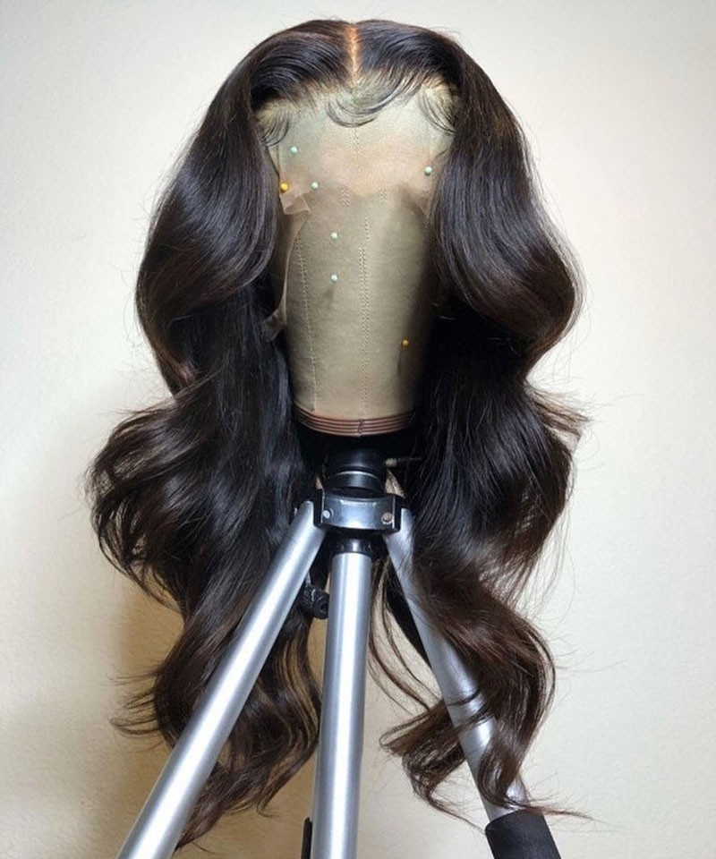 Shop Silk Base Wig Body Wave Full Lace Human Hair Wigs Natural Scalp