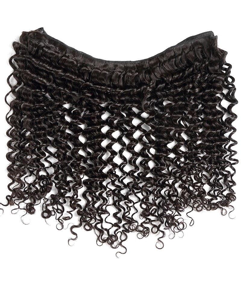 Peruvian Deep Wave Curly Hair Weave Bundles 100% Human Hair Weaving ...