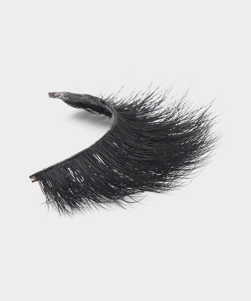 One Pair Beauty mink eyelashes 3D MINK False Eyelashes Messy Cross ...