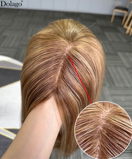 Dolago Natural Silk Top Medical Wigs For Cancer Patients Best 130% ...