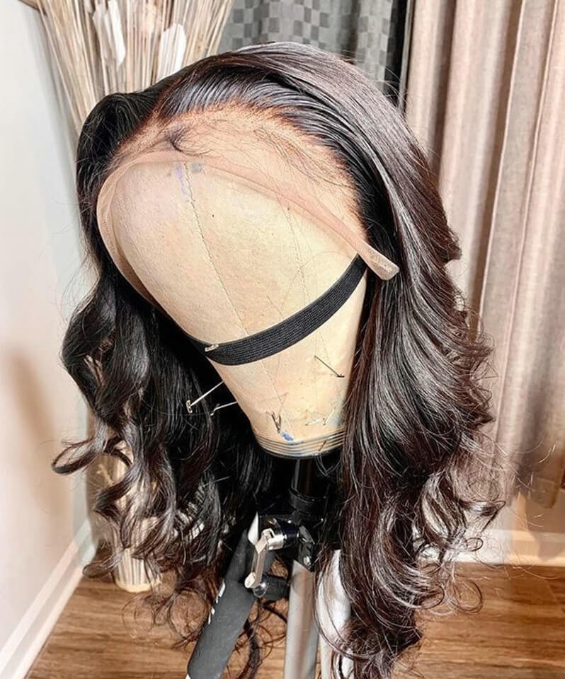 Transparent Full Lace Hair Wigs Body Wave HD Invisible Full Lace Wig