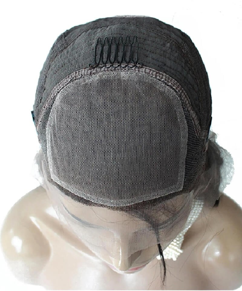 Silk Base Wigs Natural Scalp Kinky Curly Full Lace Human Hair Wigs